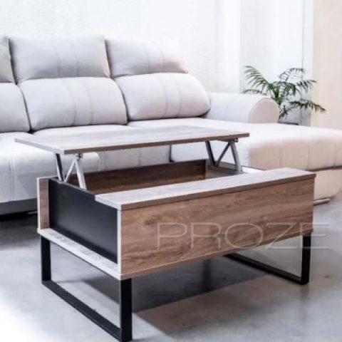 Mesa Ratona Industrial Salon Elevable | Proze