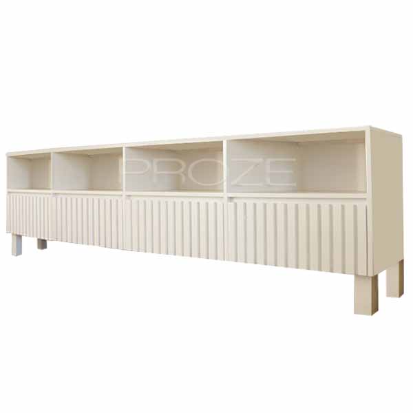 Rack Tv con cajones Varillado Verona 4 cajones | Proze